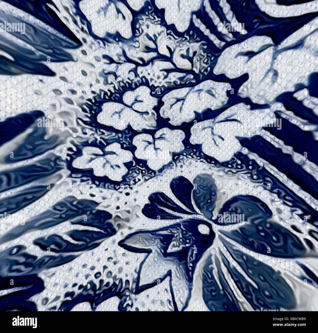 Layered effect reminiscent of vintage textiles hi-res stock photography ...