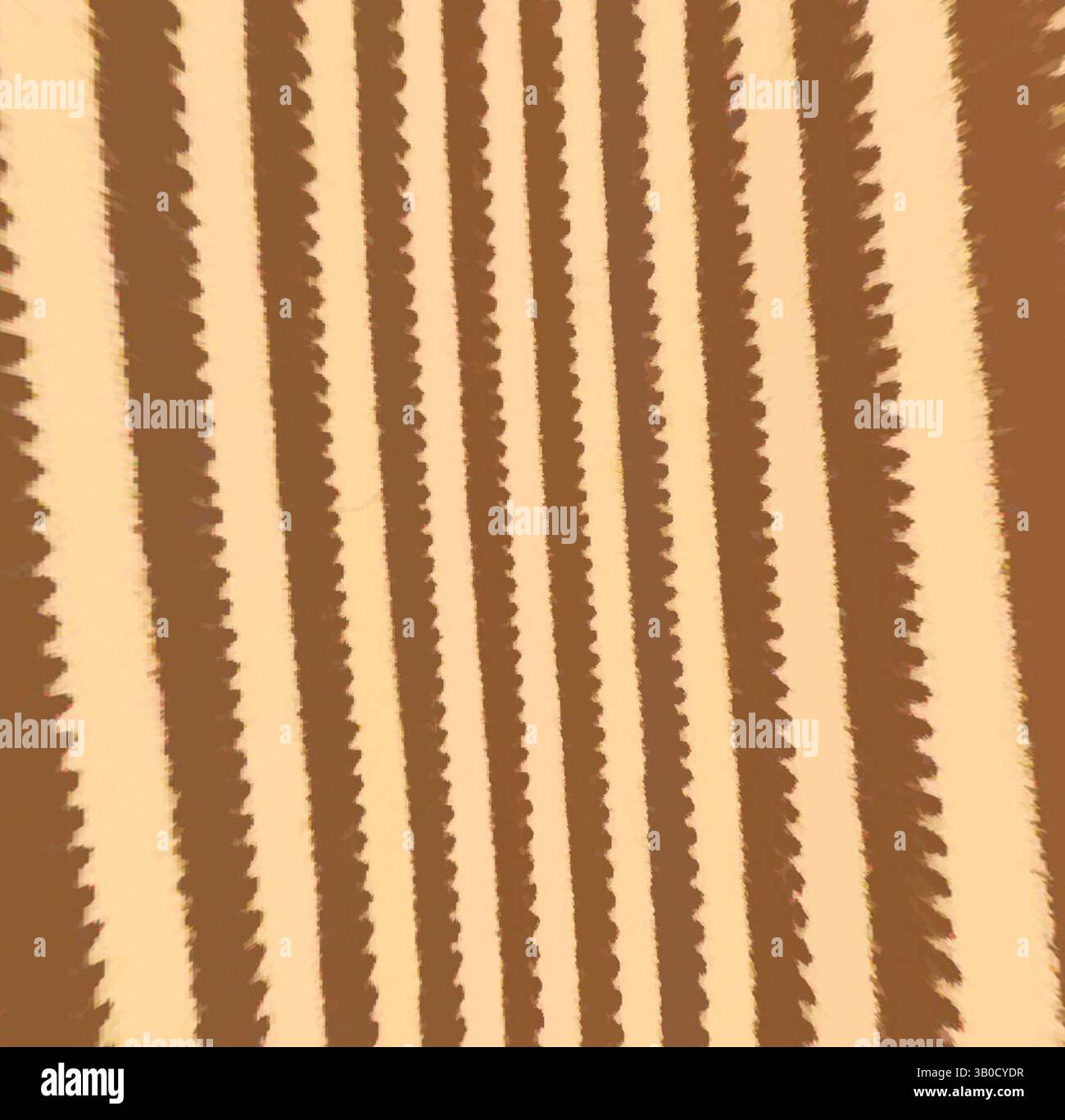 A series of alternating vertical stripes, featuring a pattern of jagged ...