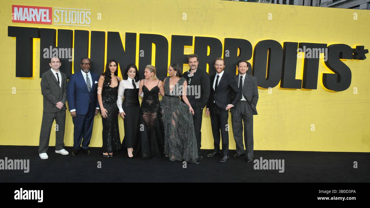 London, UK. 22nd Apr, 2025. Jake Schreier, Wendell Pierce, Geraldine ...