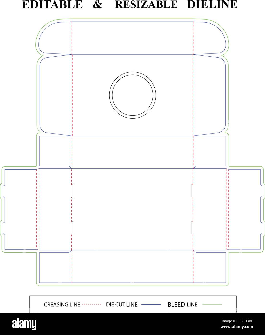Crush lock box template hi-res stock photography and images - Alamy