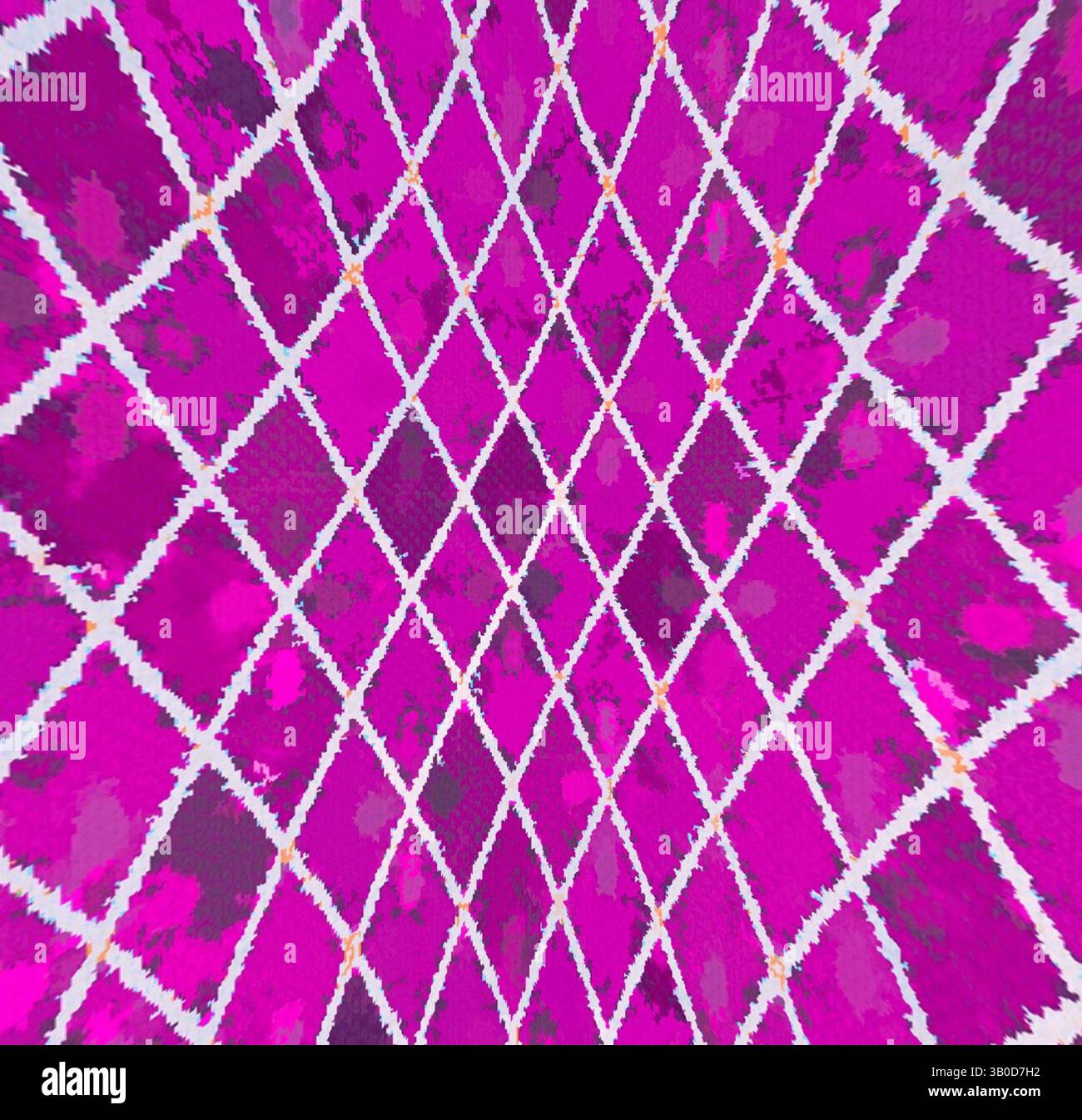 Bold diamond shapes in shades of pink hi-res stock photography and ...