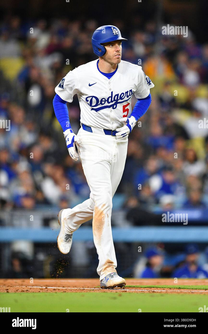 LOS ANGELES, CA - APRIL 16: Los Angeles Dodgers first baseman Freddie ...