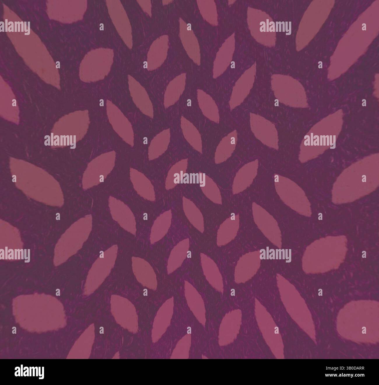 A vibrant pattern featuring elongated leaf shapes arranged in a ...