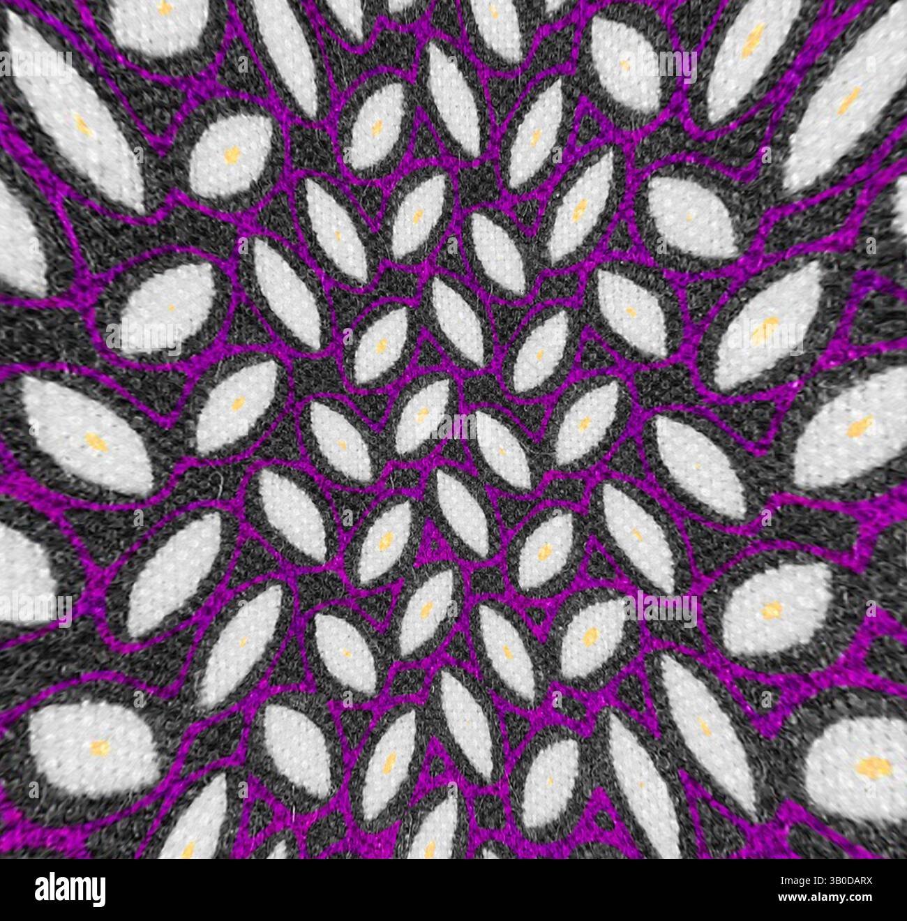 Vibrant pattern of oval shapes in white hi-res stock photography and ...