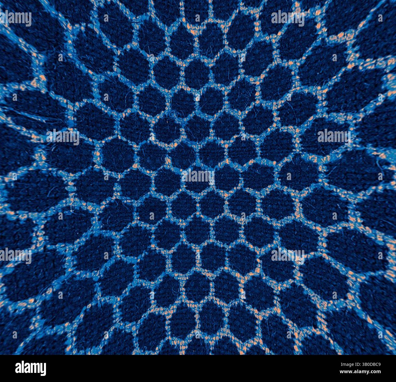 Honeycomb pattern in shades of blue hi-res stock photography and images ...