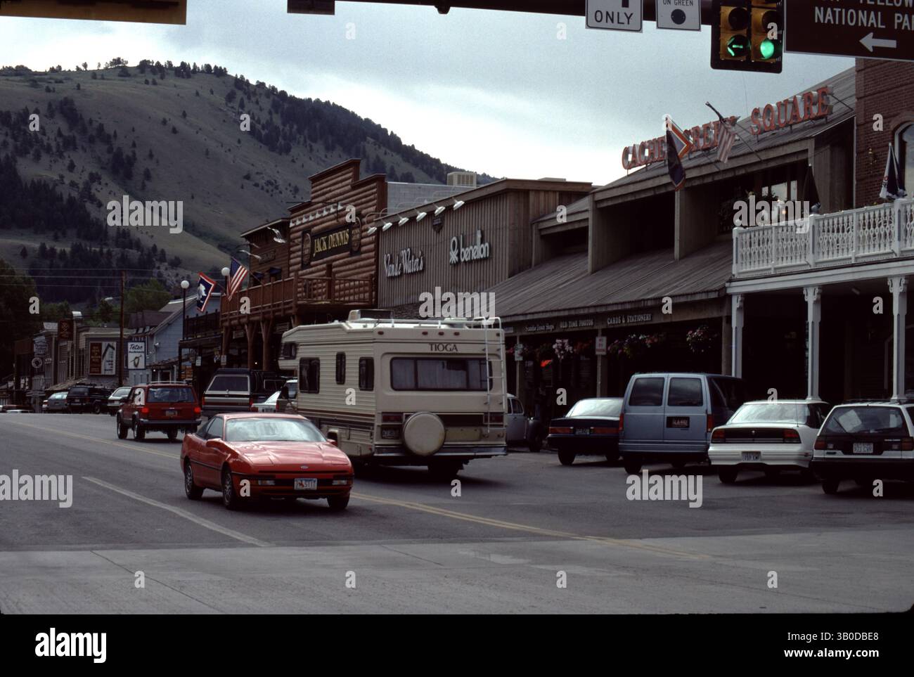Jackson, WY. USA. 5/1995. First arch in 1953. it had no idea it was ...