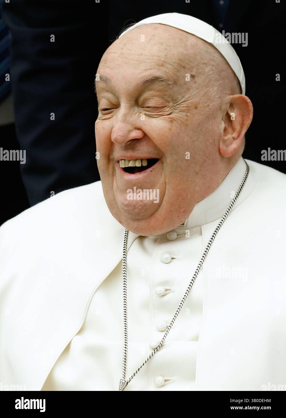 Vatican City. 5th Feb, 2025. POPE FRANCIS during the wednesday General ...