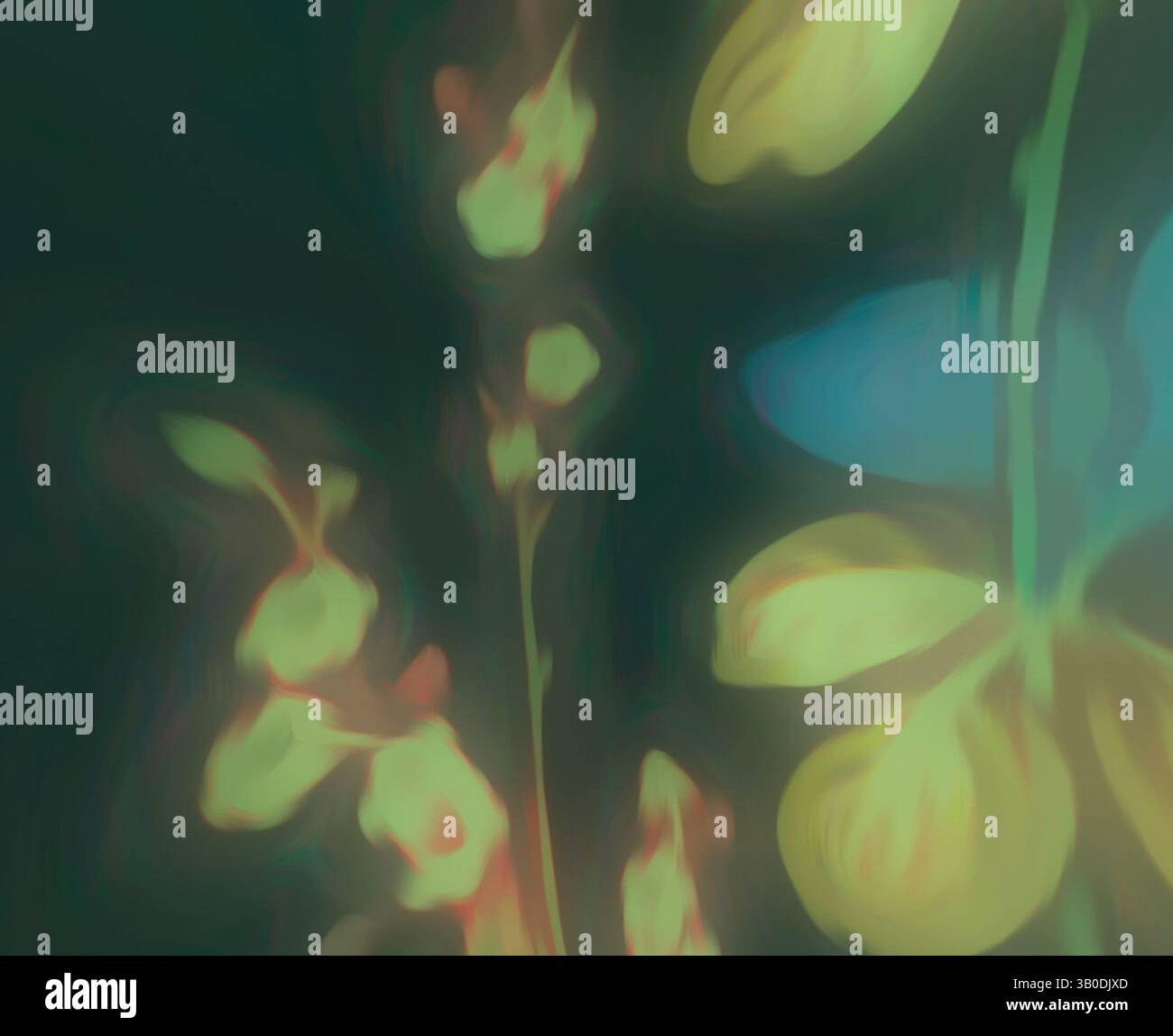 Green alongside delicate forms hi-res stock photography and images - Alamy