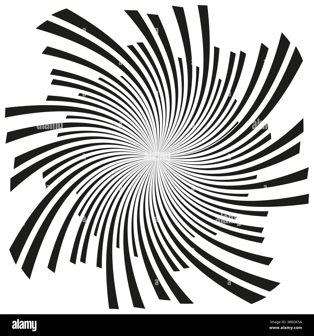 Spiral burst effect. Abstract rotating rays. Dynamic speed motion. High ...