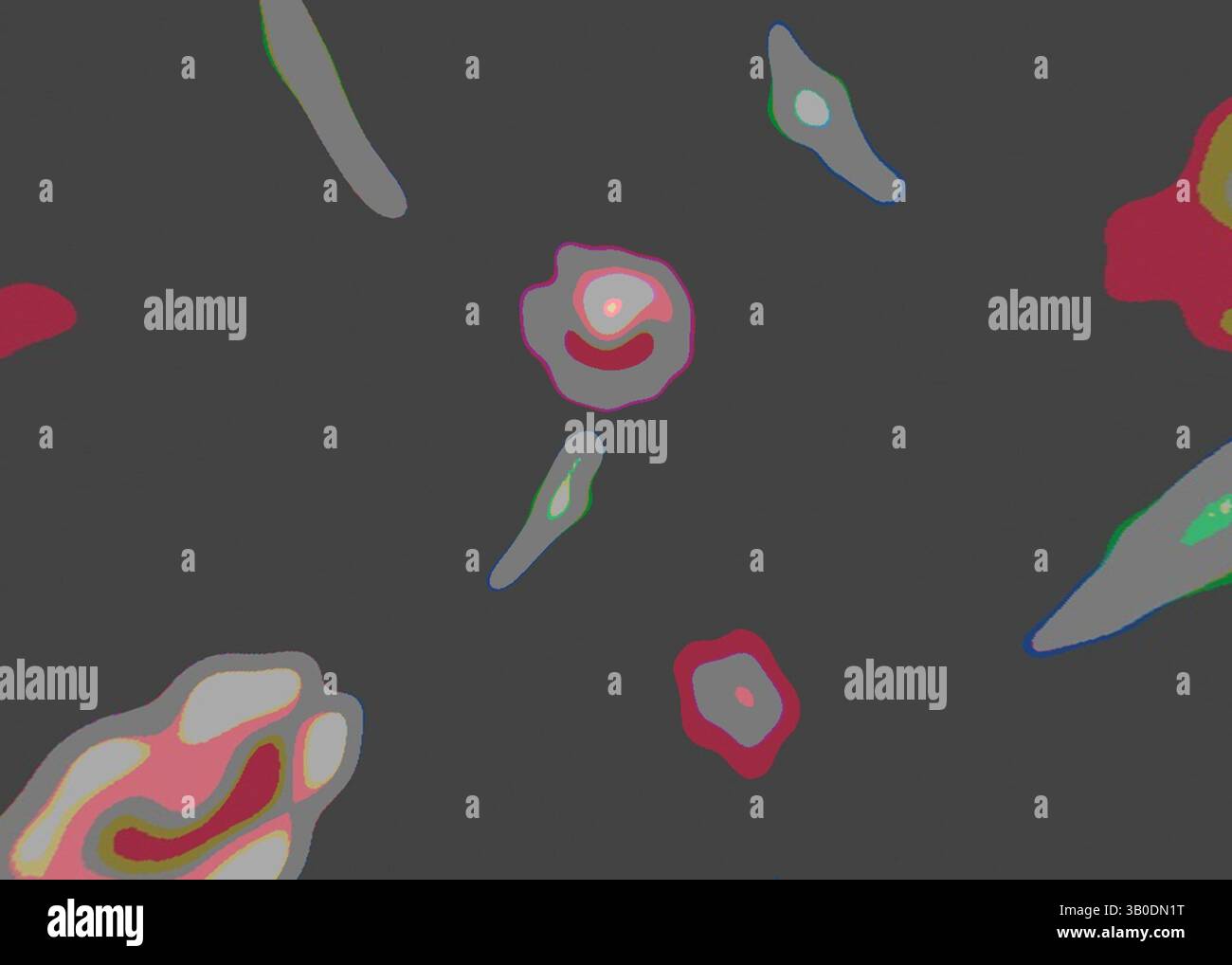 Swirling forms in varied colors hi-res stock photography and images - Alamy