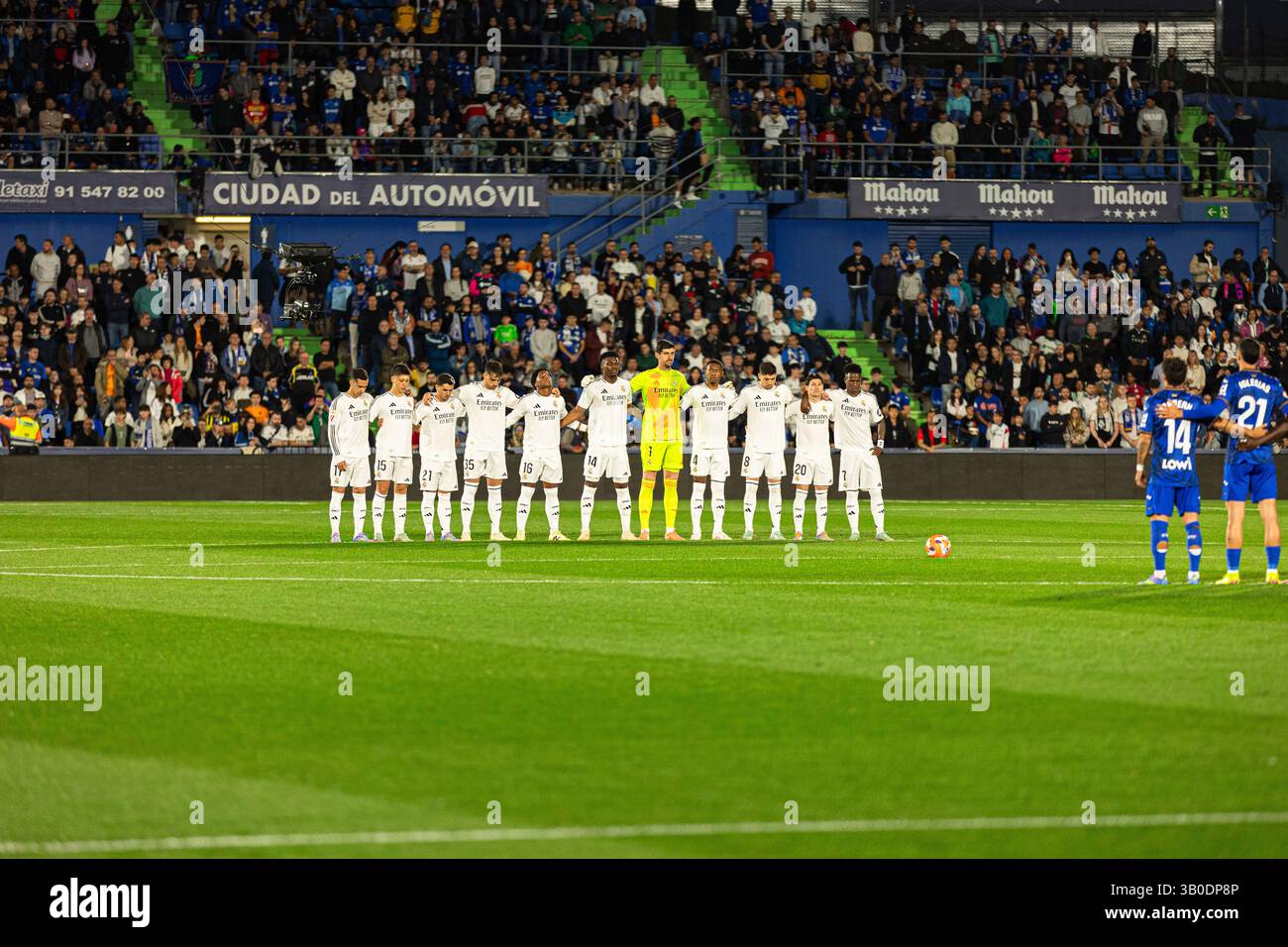 Getafe, Spain. 23th Apr 2025. Getafe CF and Real Madrid at Coliseum ...