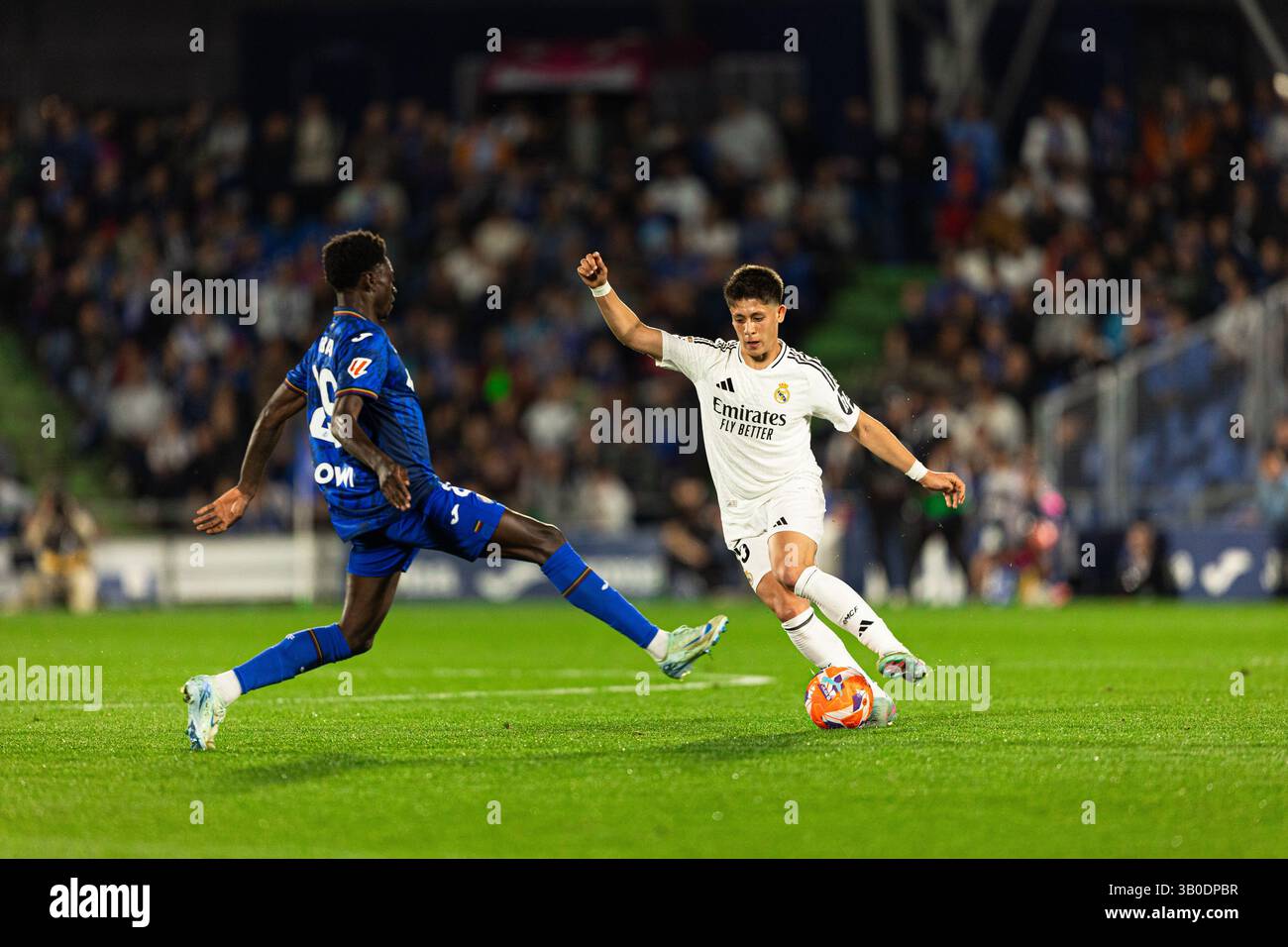 Getafe, Spain. 23th Apr 2025. Getafe CF and Real Madrid at Coliseum ...