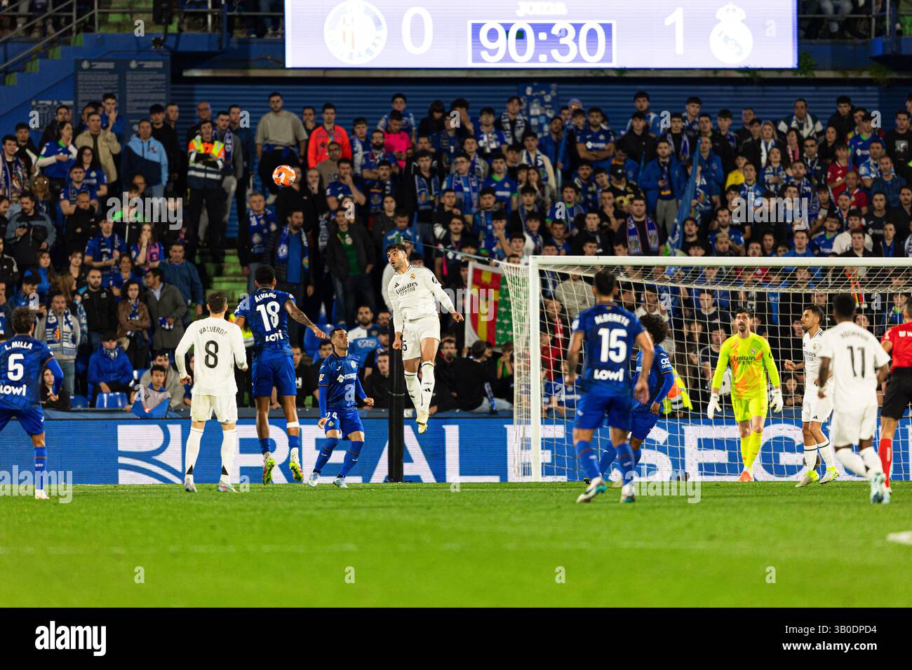 Getafe, Spain. 23th Apr 2025. Getafe CF and Real Madrid at Coliseum ...