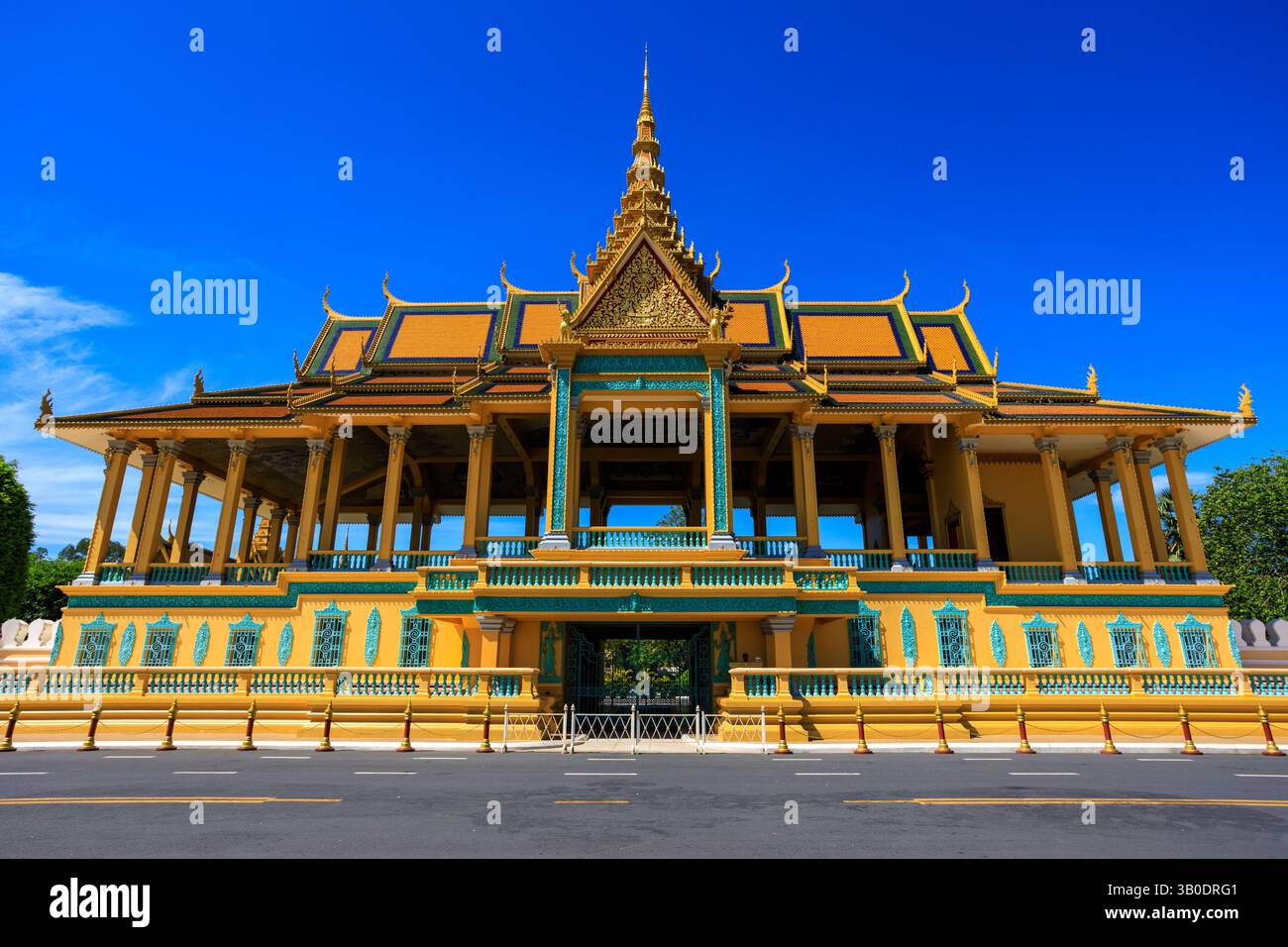 Moonlight Pavilion at The Royal Palace of Cambodia a complex of ...