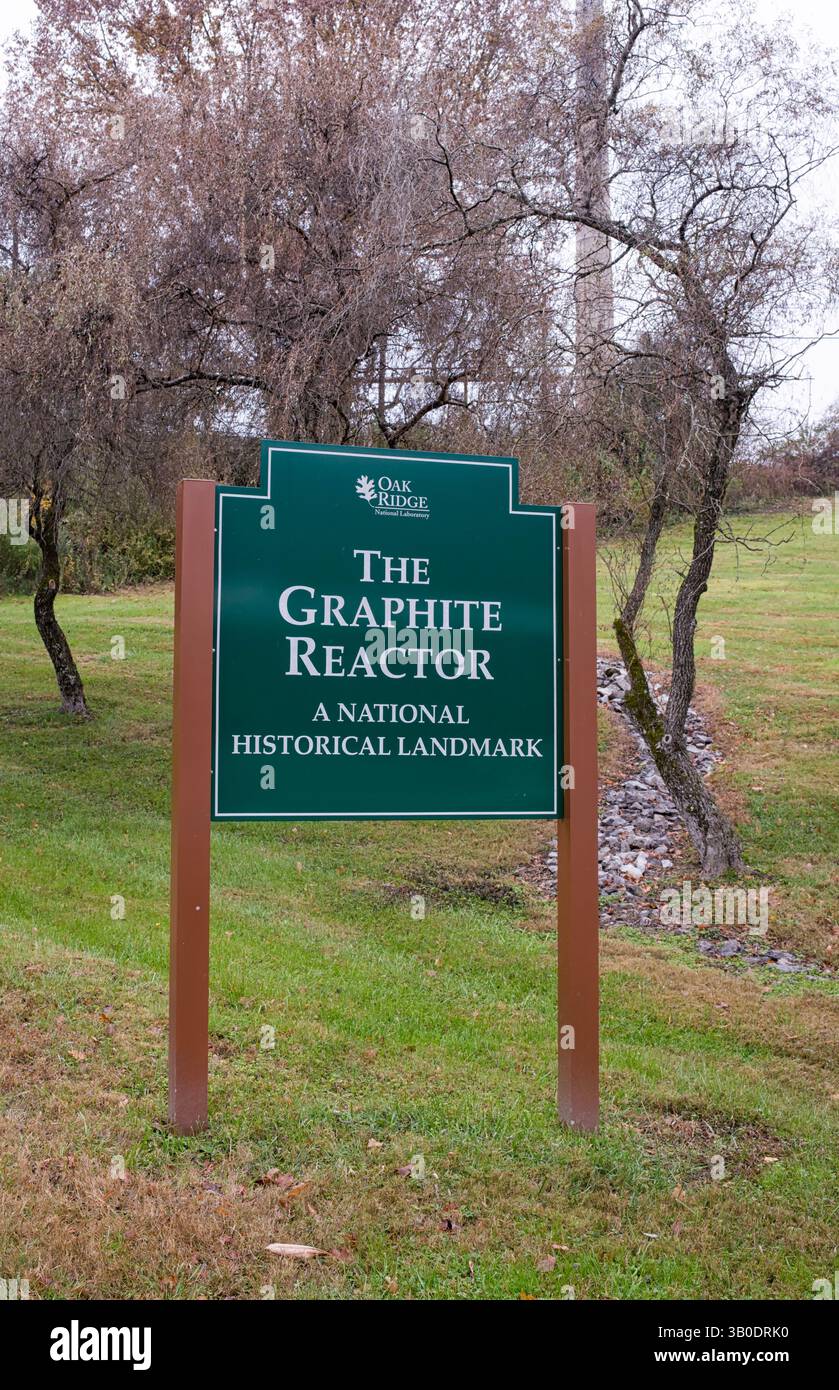 The X-10 Graphite Reactor, Manhattan Project, Oak Ridge, Tennessee ...