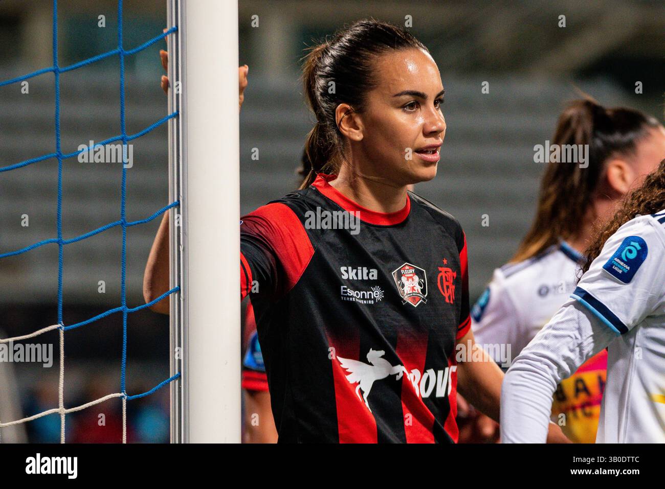 Paris, France. 23rd Apr, 2025. Charlotte Fernandes of FC Fleury 91 ...