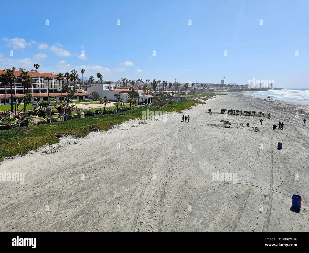 Playas de Rosarito, Baja California, Mexico - Mar 15, 2025: Rosarito ...