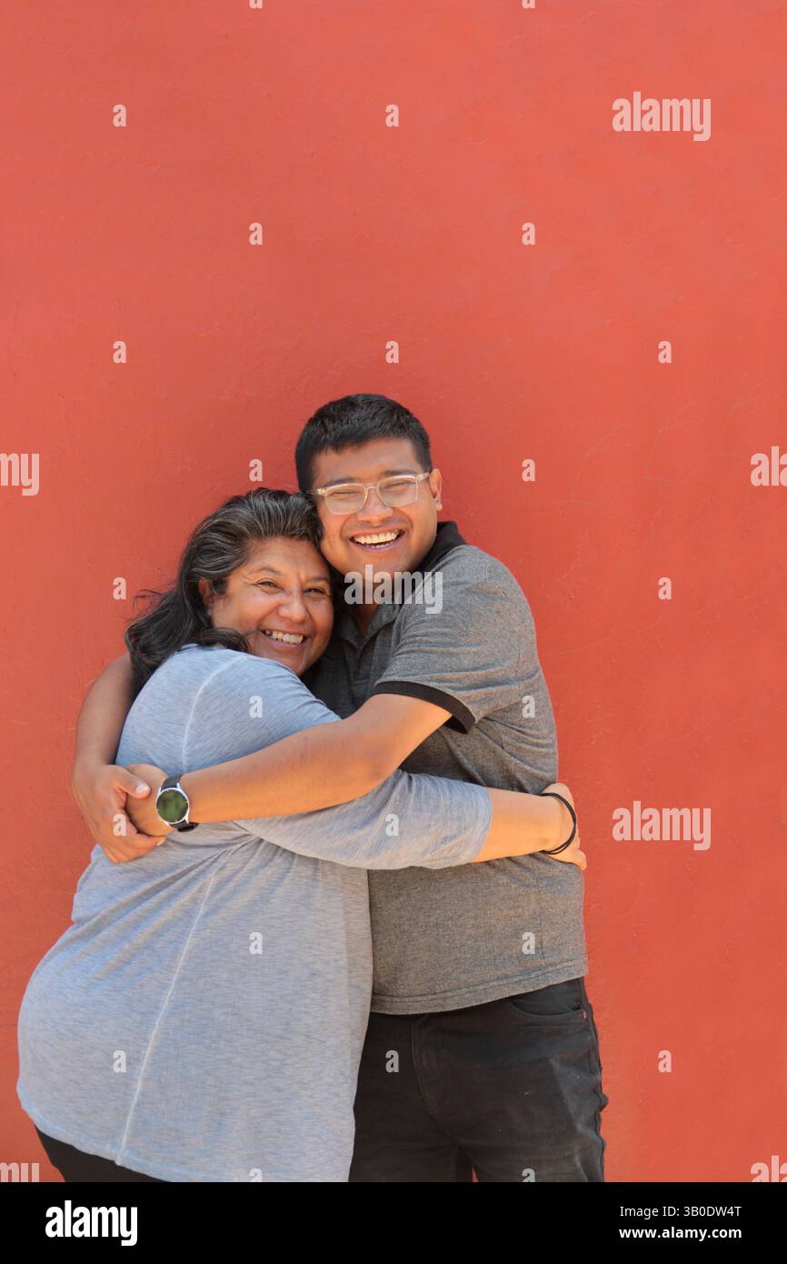 A 50-year-old divorced single mother and her 30-year-old dark-skinned ...