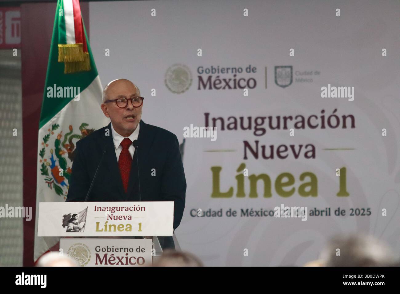 Mexico City, Mexico. 23rd Apr, 2025. Guillermo Calderón, director of ...