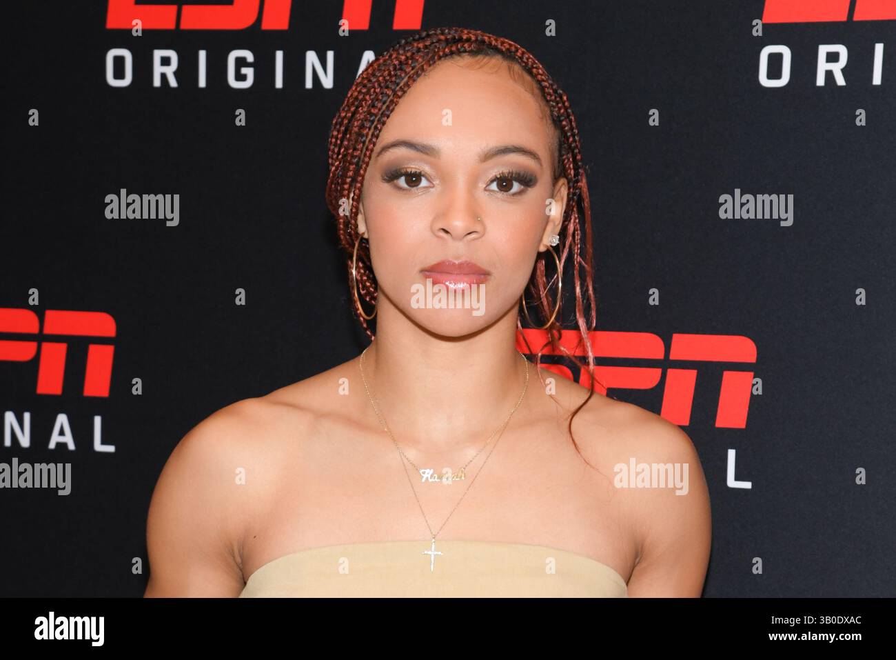 Hannah Hidalgo attends ESPN "Full Court Press" Season 2 Premiere at 7 ...