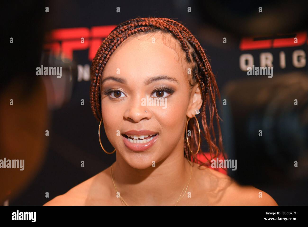 New York, USA. 23rd Apr, 2025. Hannah Hidalgo attends ESPN "Full Court ...