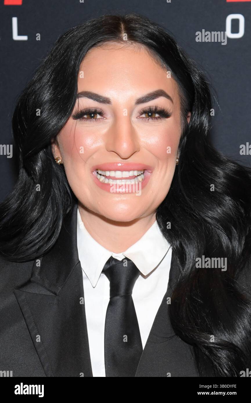 New York, USA. 23rd Apr, 2025. Daria Berenato attends ESPN "Full Court ...