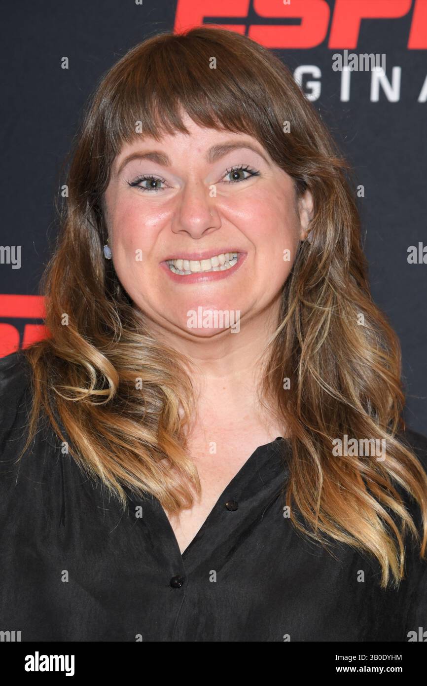 New York, USA. 23rd Apr, 2025. Suzy Beck attends ESPN "Full Court Press ...