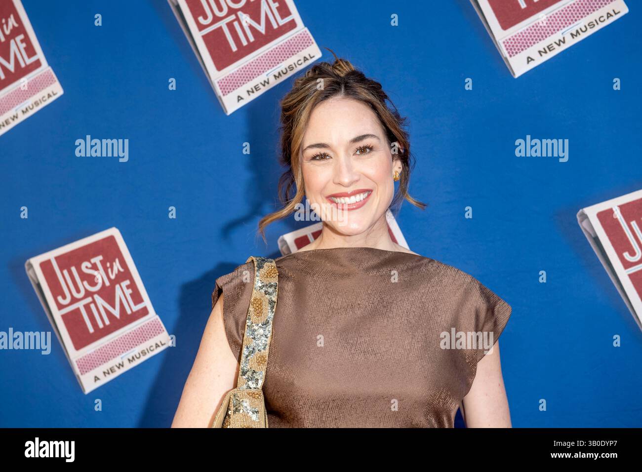 NEW YORK, NEW YORK - APRIL 23: Alison Luff attends "Just in Time" Broadway opening night at ...