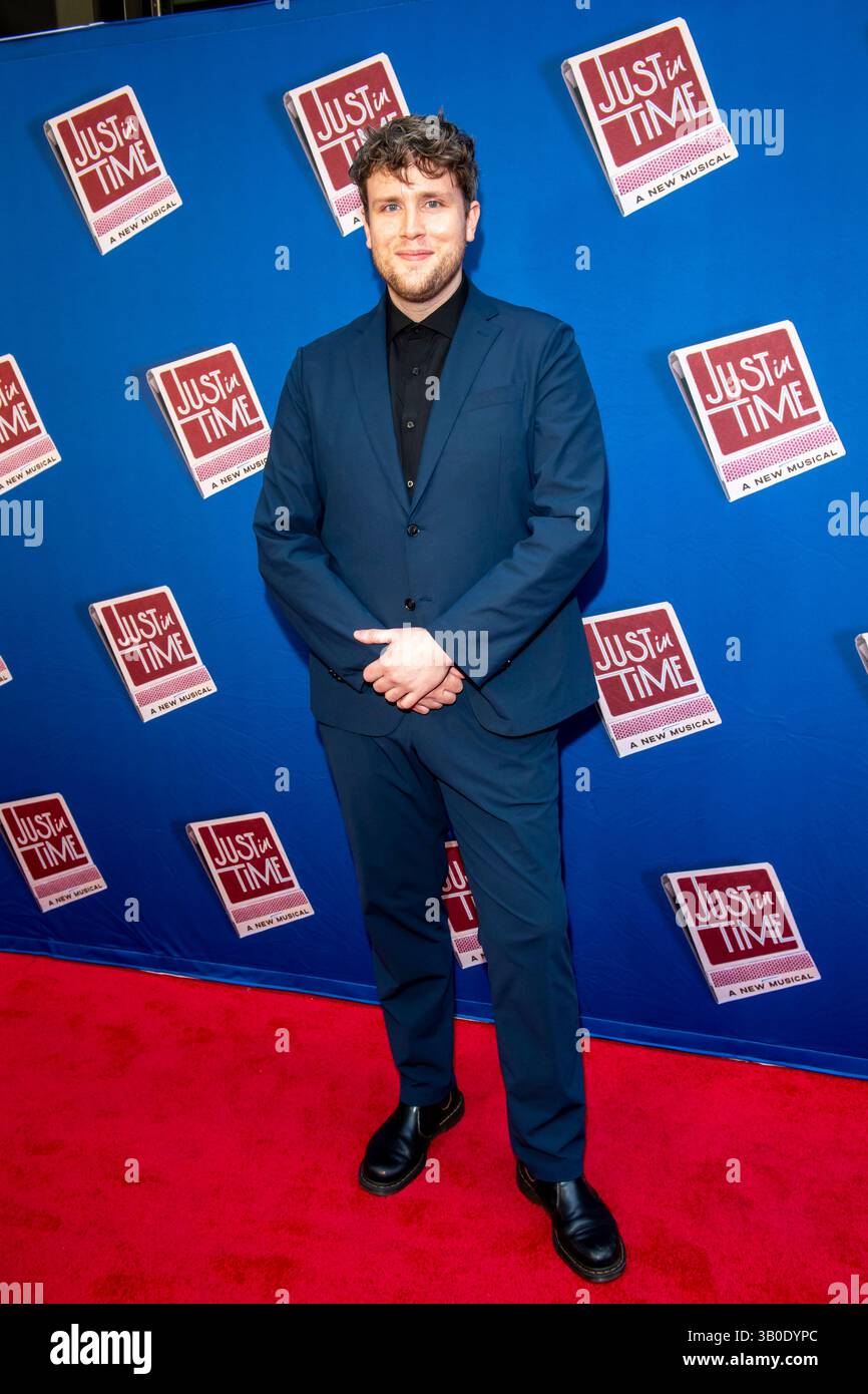 NEW YORK, NEW YORK - APRIL 23: Grey Henson attends "Just in Time ...