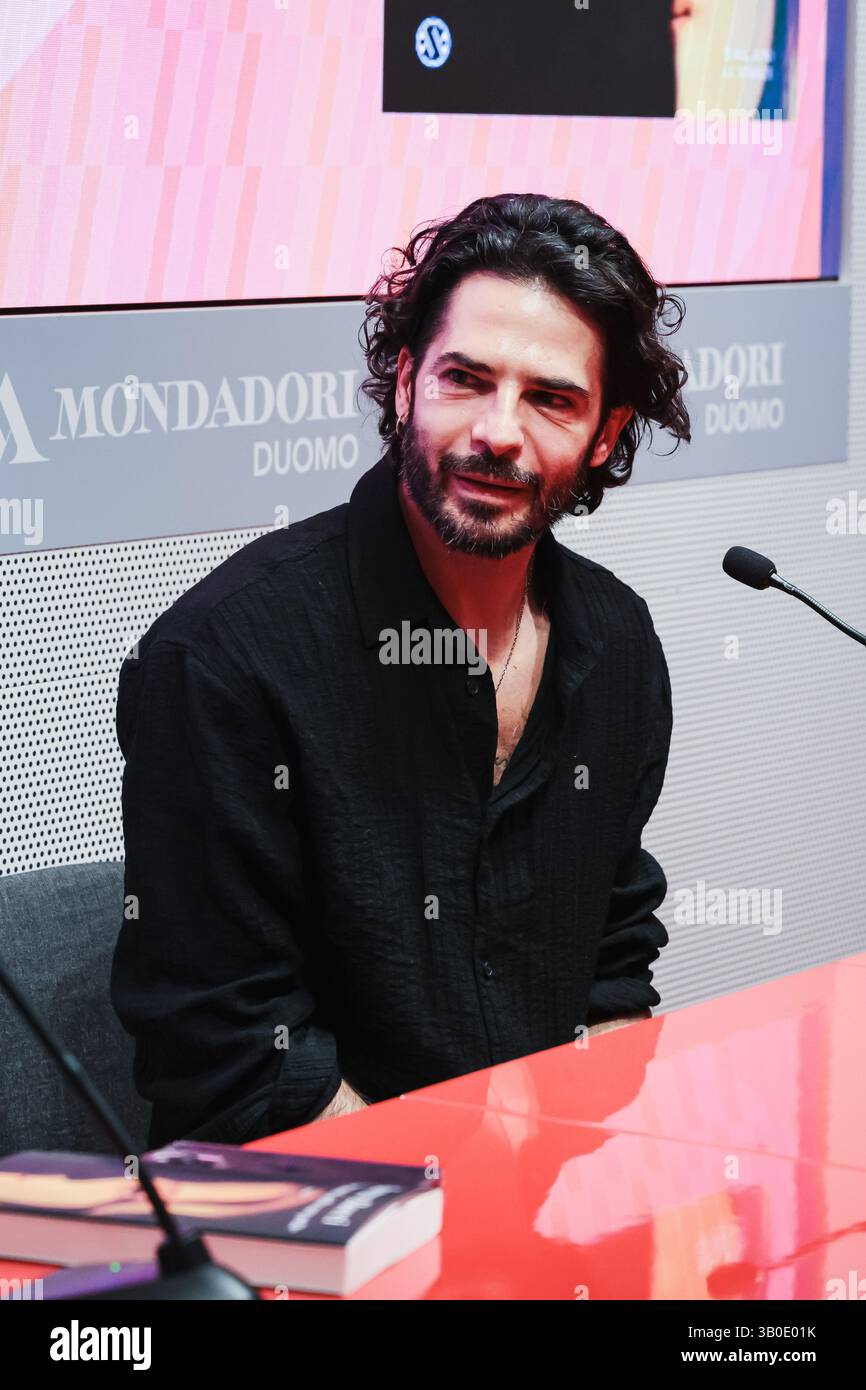 Milan, Italy. 28th Jan, 2025. Marco Bocci attends the presentation of ...