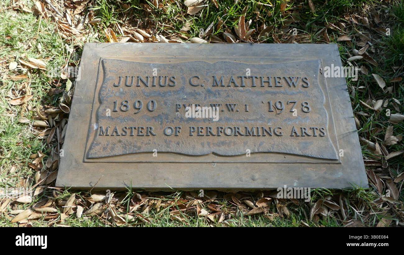 Los Angeles, California, USA 22nd April 2025 Actor Junius Matthews ...