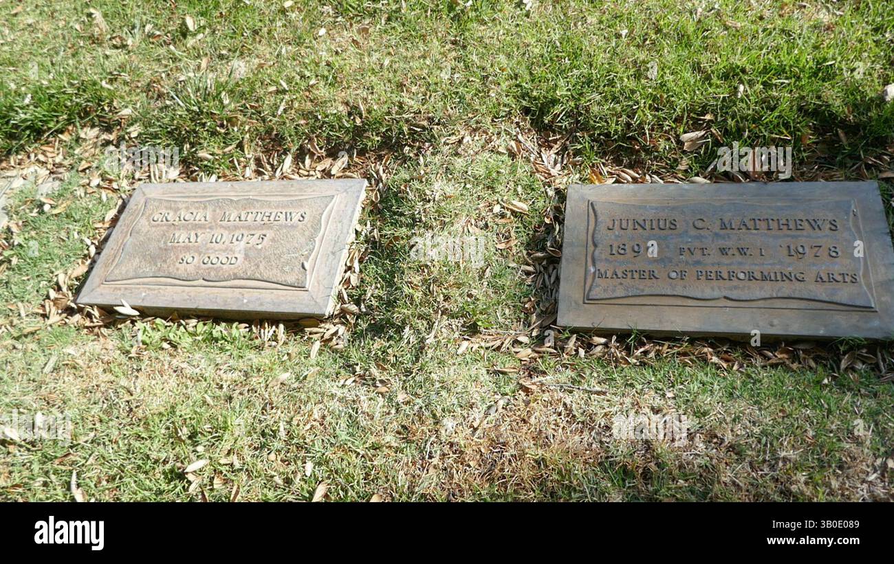 Los Angeles, California, USA 22nd April 2025 Actor Junius Matthews ...