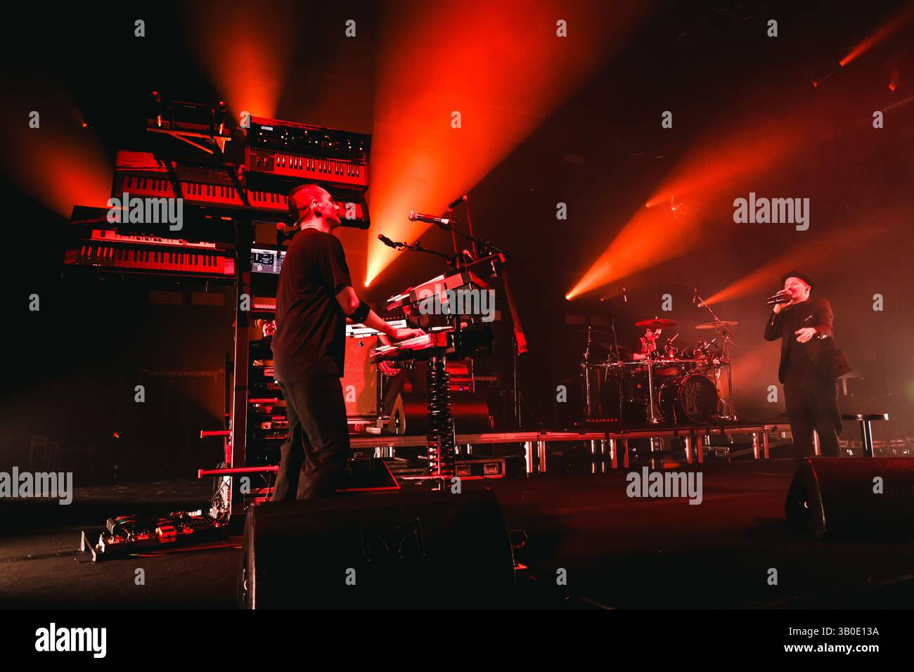 Milan, Italy. 10th Mar, 2025. Samuel and Boosta of Subsonica perform live during the Club Tour ...