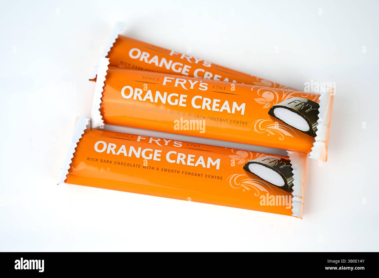 Fry's Orange Cream Chocolate Bar – Wales, UK – 20 April 2025 Stock ...