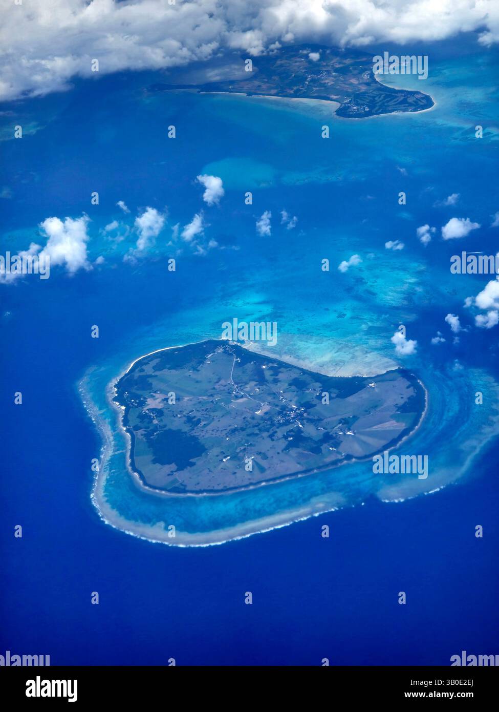 Aerial view of Kuroshima Island in Okinawa, Japan Stock Photo - Alamy