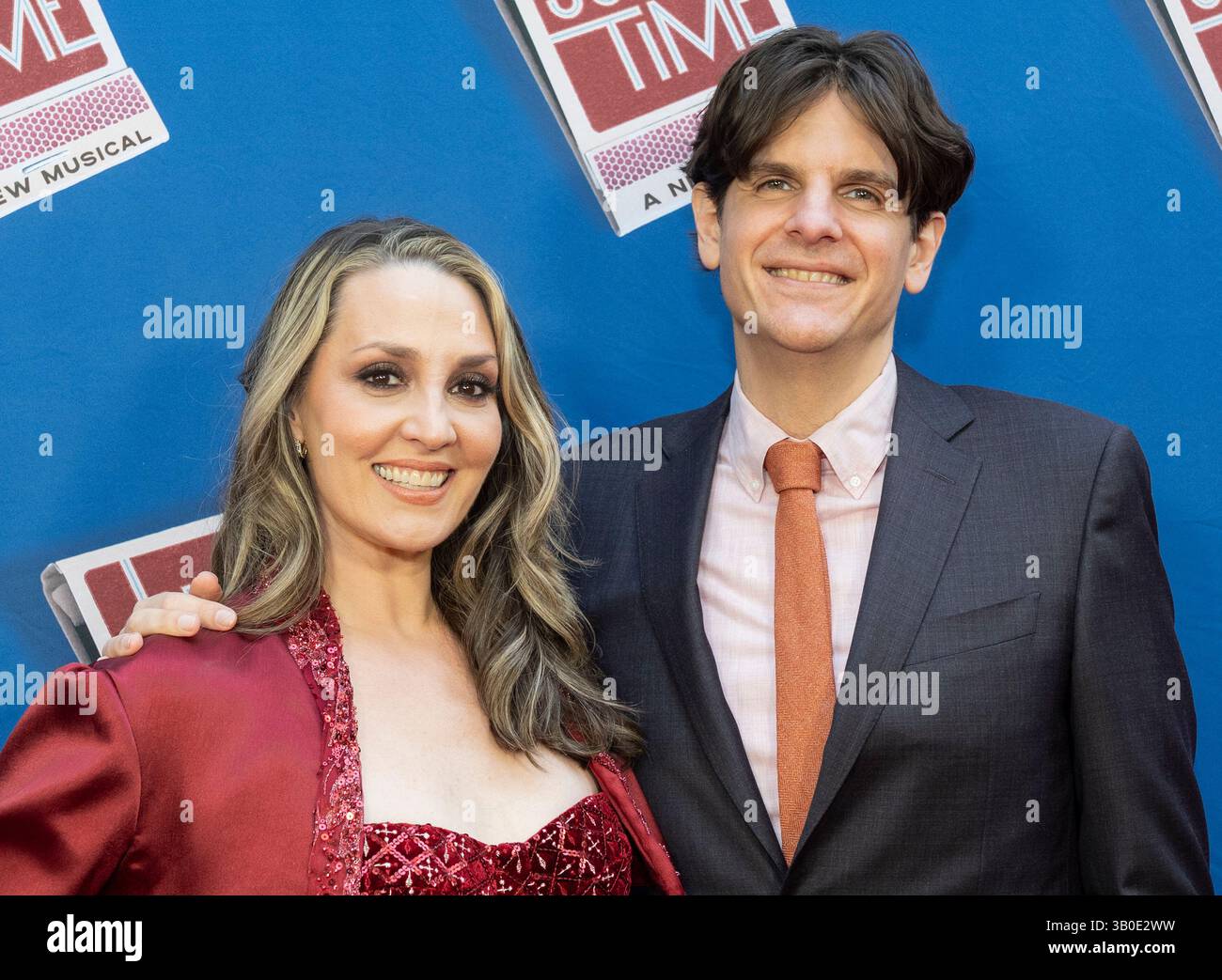 New York, NY, April 23, 2025: Shannon Lewis and Alex Timbers attend ...