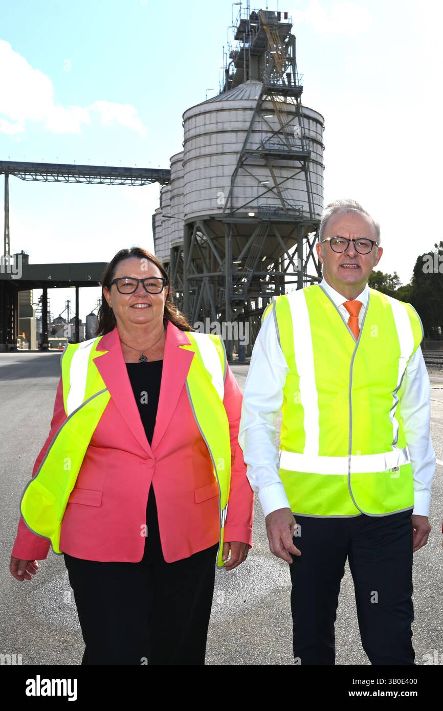 Perth, Australia. 24th Apr, 2025. Australian Prime Minister Anthony ...