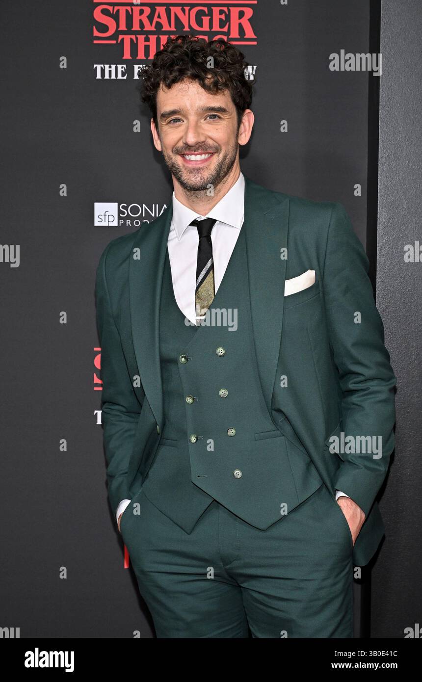 Michael Urie attends "Stranger Things: The First Shadow" Broadway ...