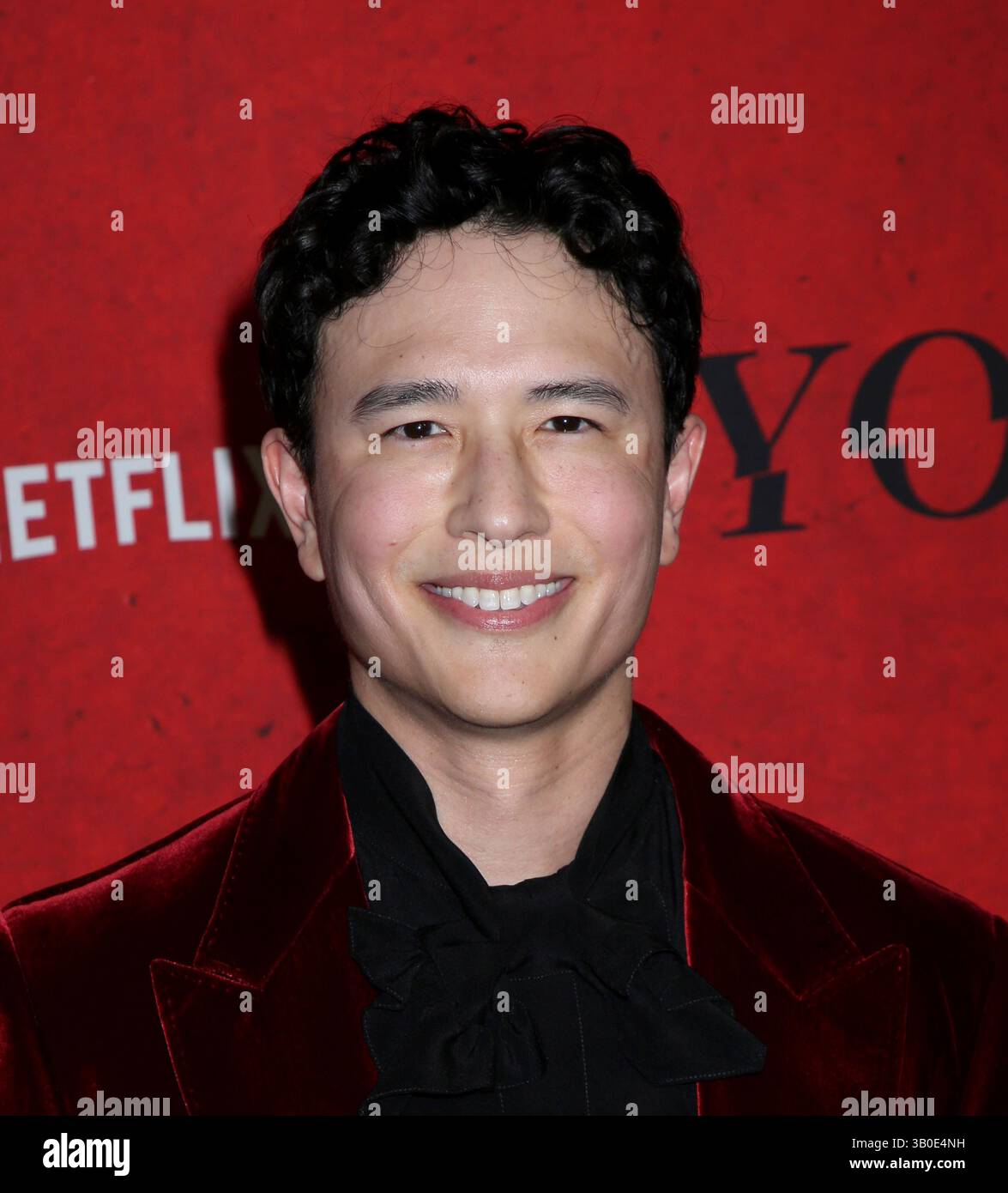 Justin Lo attending the 'You' Season 5 Screening held at The Plaza Hotel in New York City, NY on ...