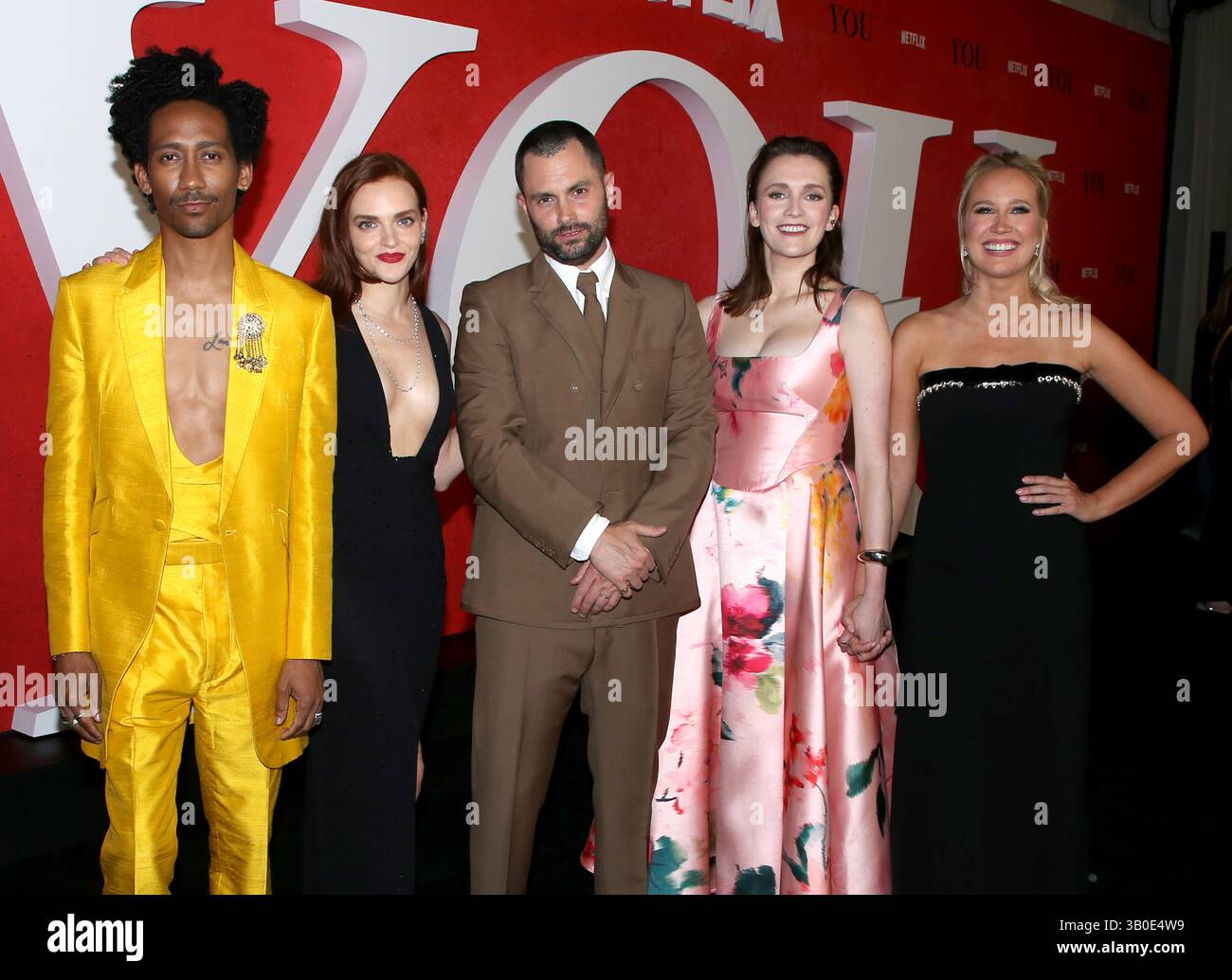 New York City, USA. 23rd Apr, 2025. Griffin Matthews, Madeline Brewer ...
