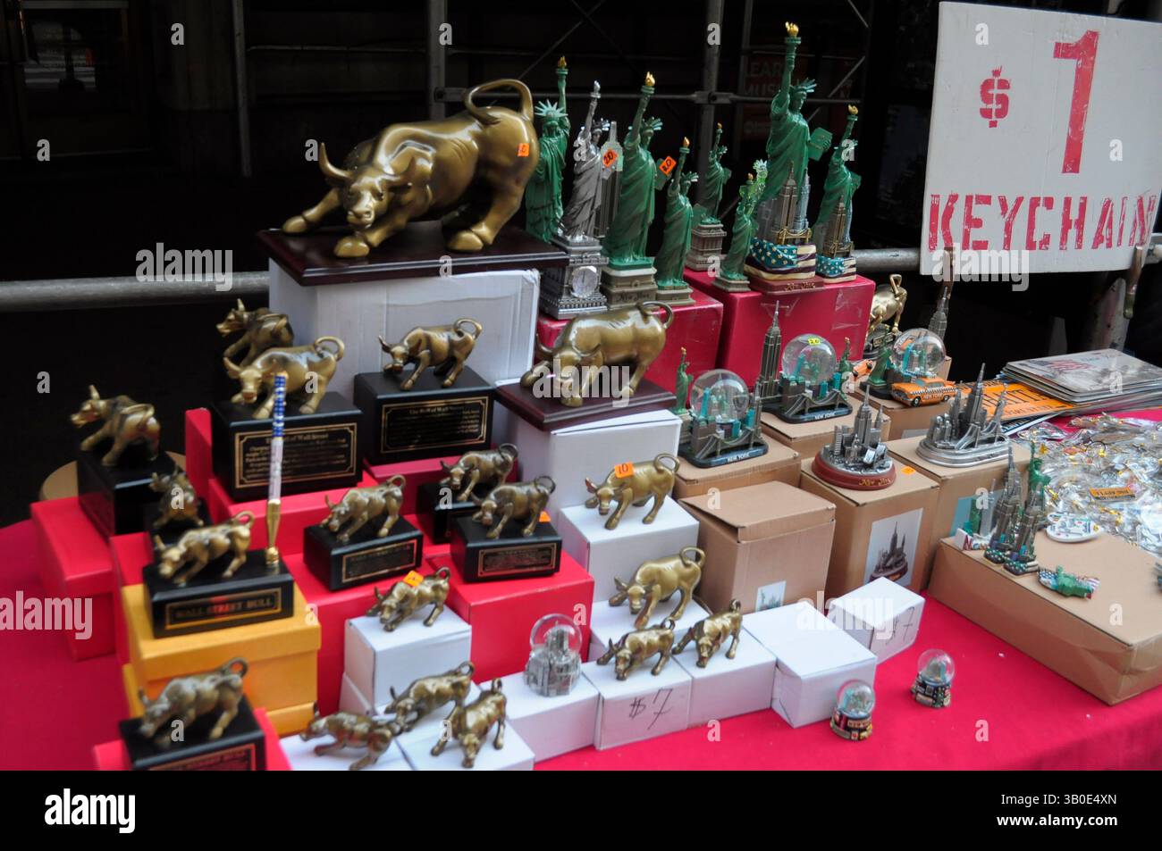 New York, United States. 23rd Apr, 2025. Miniature models of the ...