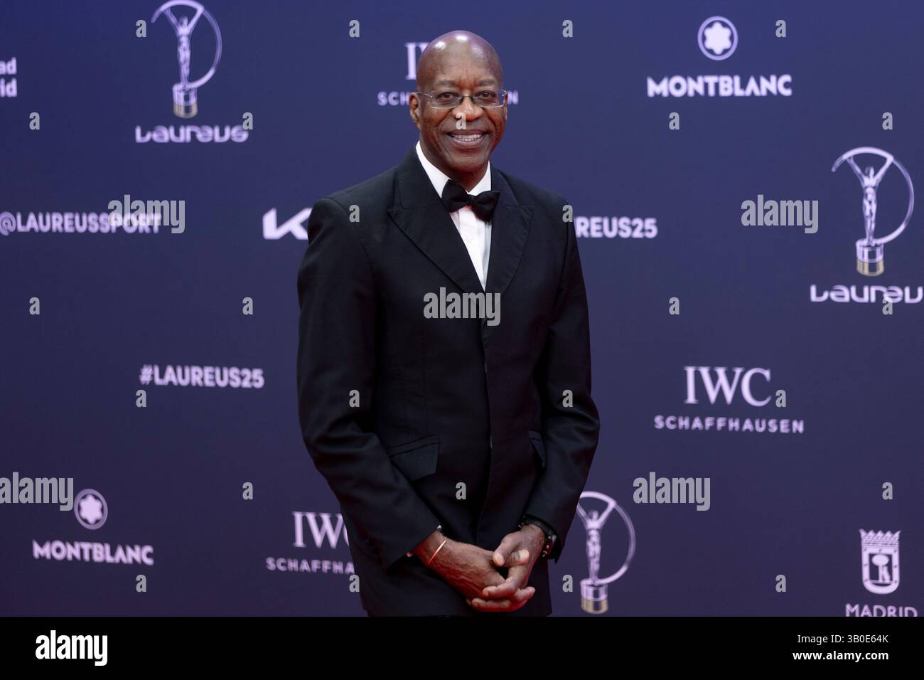 Madrid, Spain. 21st Apr, 2025. Edwin Moses attends 'the Laureus World Sports 2025' Photocall at ...