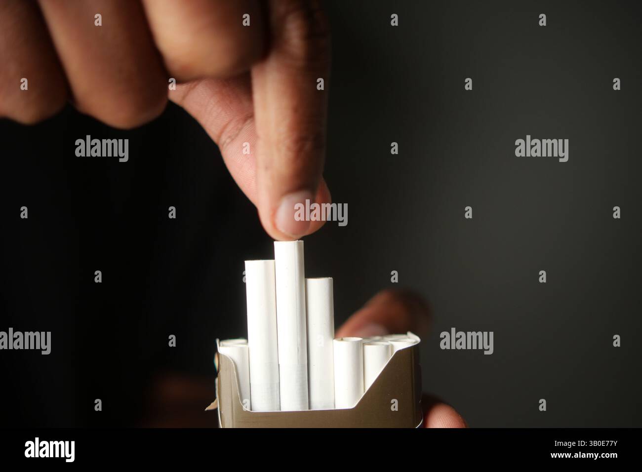 Person placing white tubes hi-res stock photography and images - Alamy
