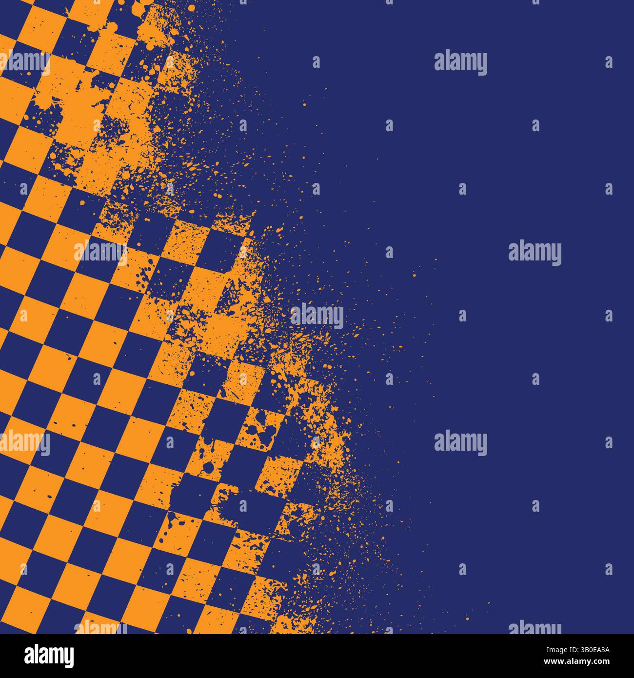 Checkered dark blue grunge background Stock Vector Image & Art - Alamy