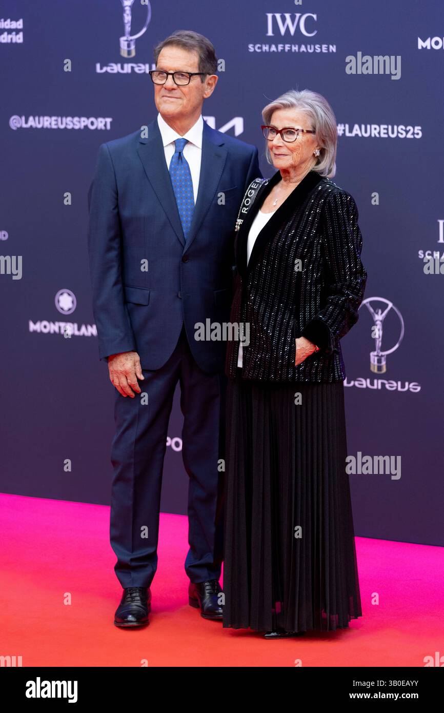 Fabio capello and laura capello hi-res stock photography and images - Alamy
