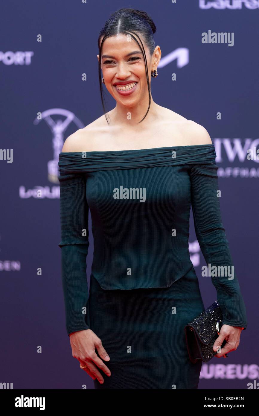 Nicole David attends'the Laureus World Sports 2025' Photocall at ...