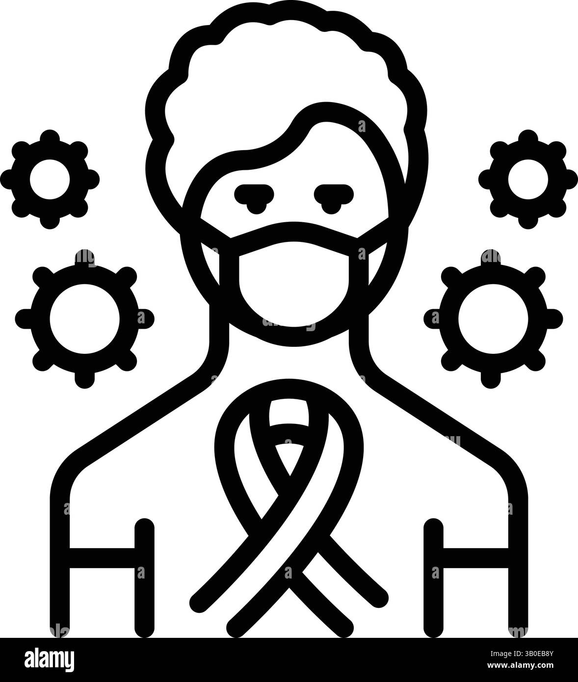 Human immune deficiency Stock Vector Images - Alamy