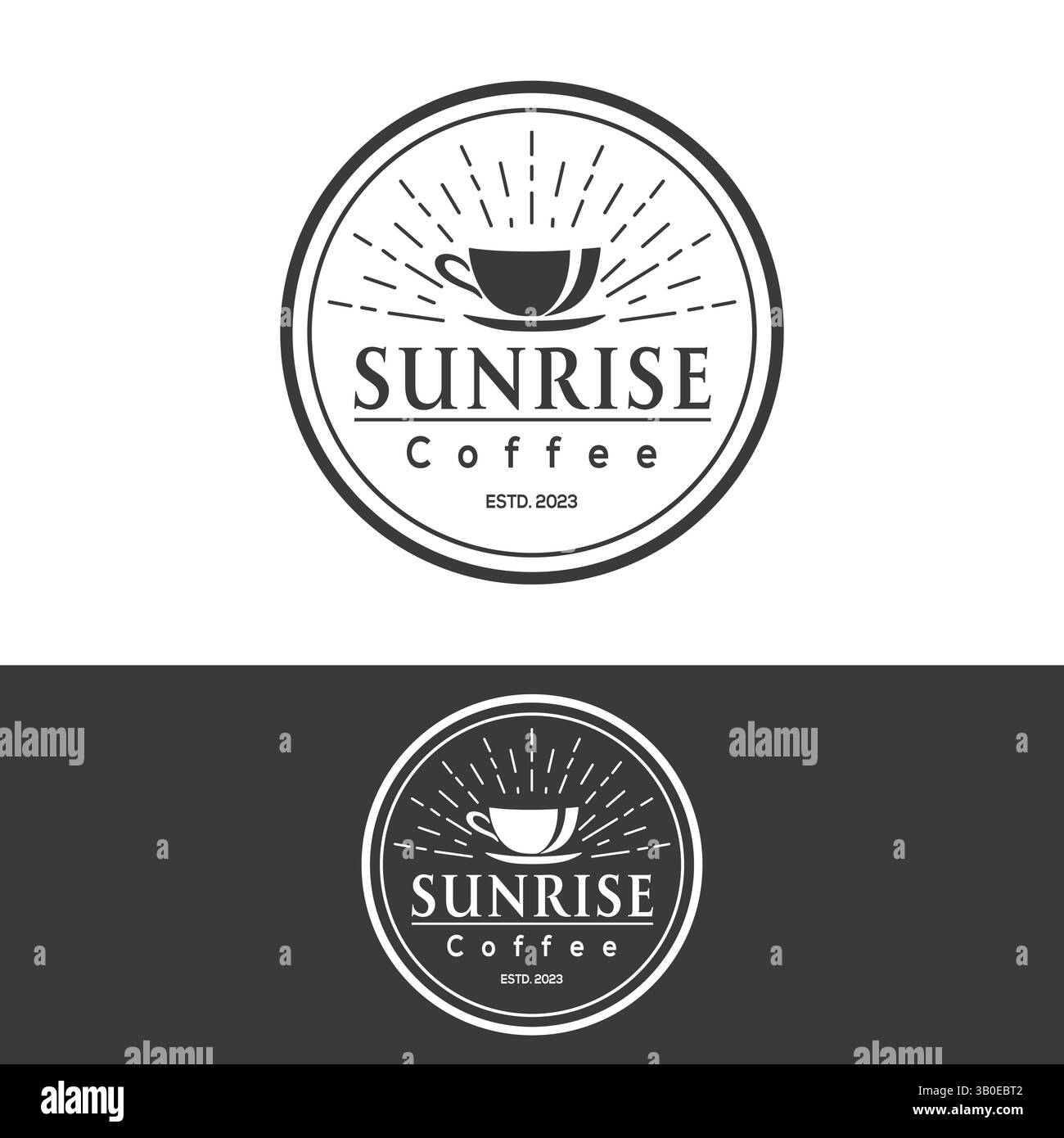 Modern coffee logo design in vector template for your business Stock ...