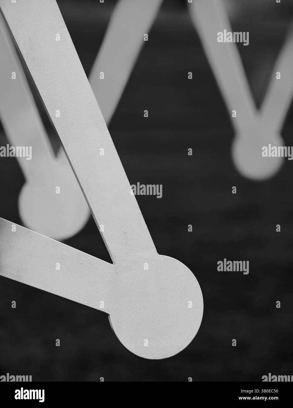 Triangle triangular geometric abstract Black and White Stock Photos ...