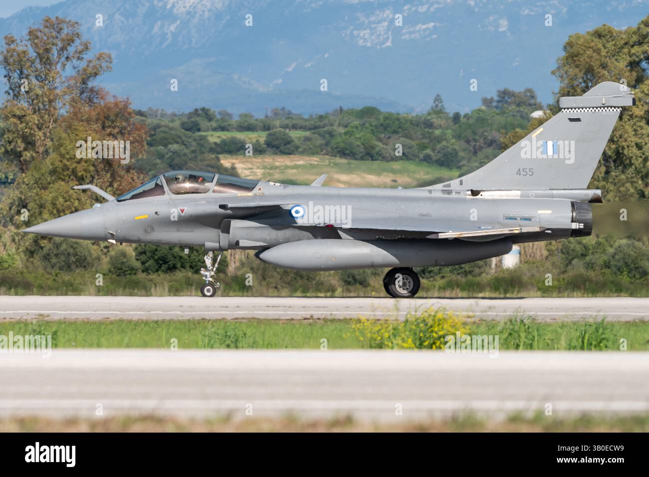 A Dassault Rafale fourth generation fighter jet of the Hellenic Air ...